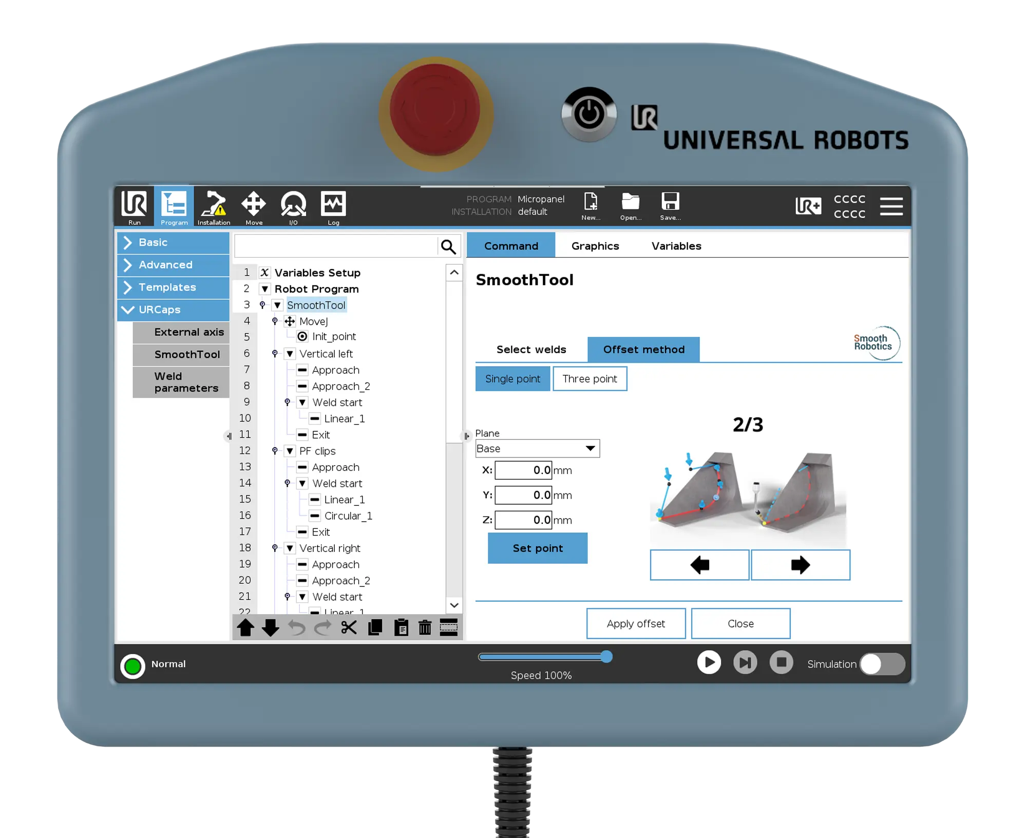 Discover the Offset Feature in Smooth Robotics
