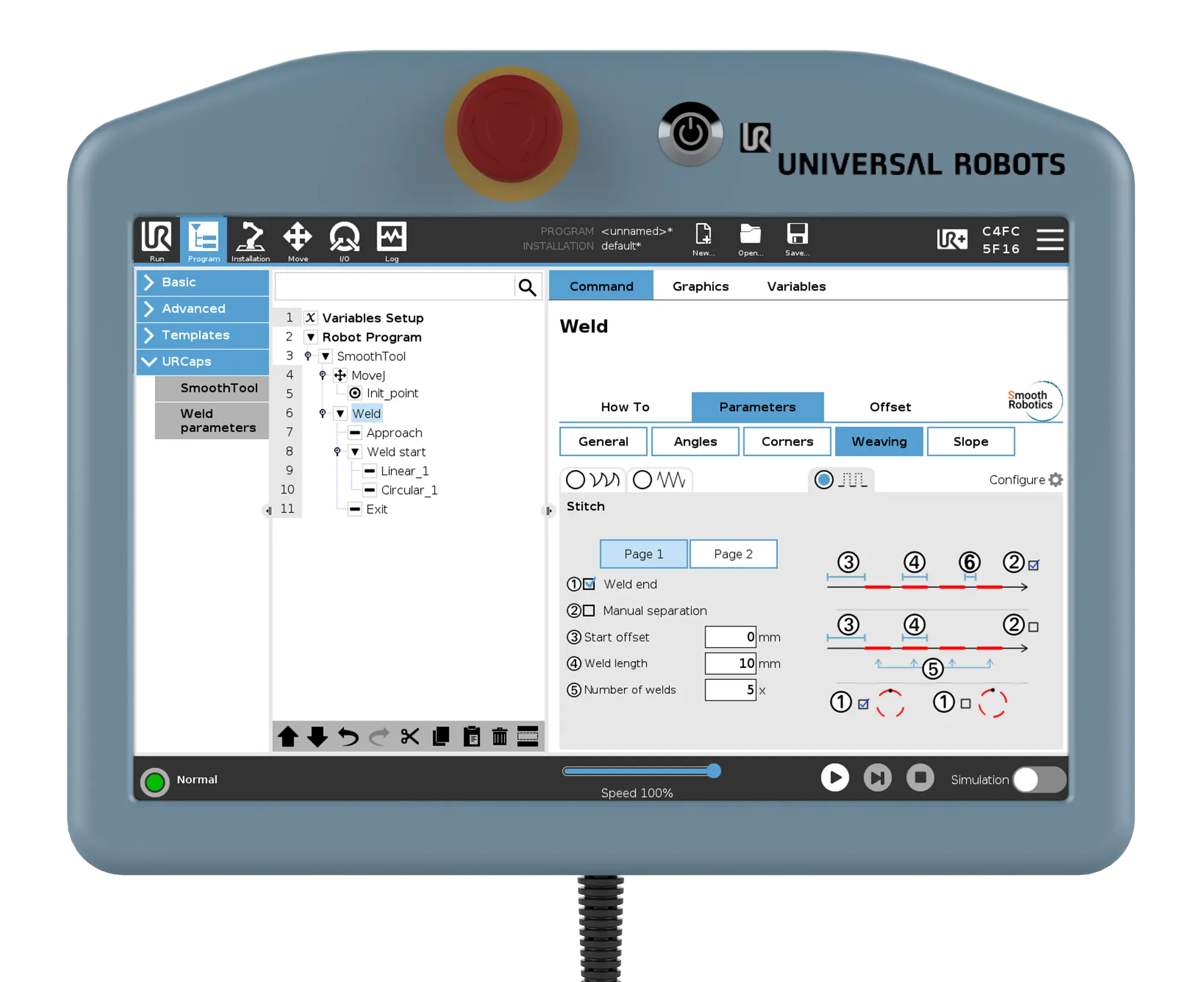 Feature Spotlight: Stitch Welding with Smooth Robotics